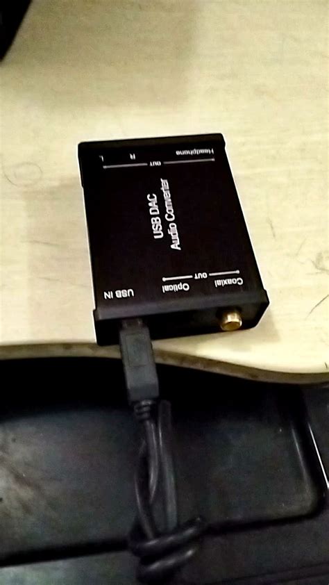 USB To Digital Coaxial SPDIF Optical Mm Headphone Jack Audio