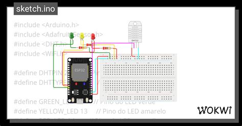 Sensor De Temperatura Wokwi Esp32 Stm32 Arduino Simulator