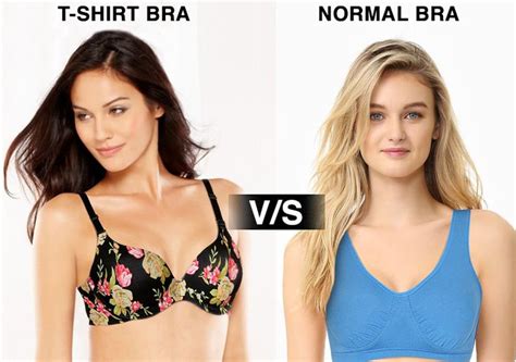 Push Up Bra Compared To Normal Bra