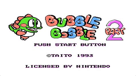 Bubble Bobble Part 2 Full Game [nes] Youtube