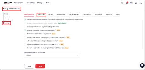 Enabling And Disabling Full Screen Mode In Testlify Testlify Inc Help Center