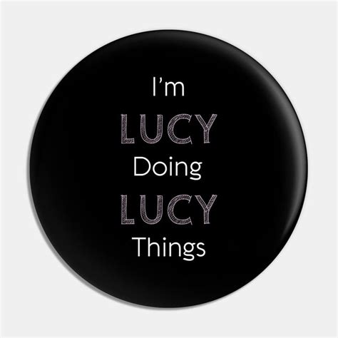 Personalized Name Pin For Lucy