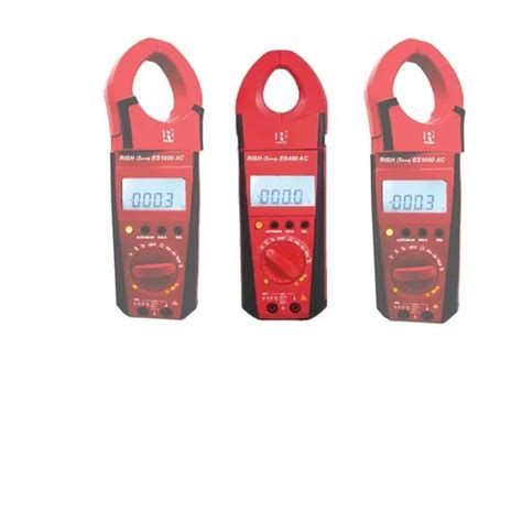 Rishabh Clamp Meter For Industrial Display Type Digital At Rs 1 950 Piece In Gujarat