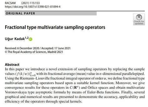 Pdf Fractional Type Multivariate Sampling Operators
