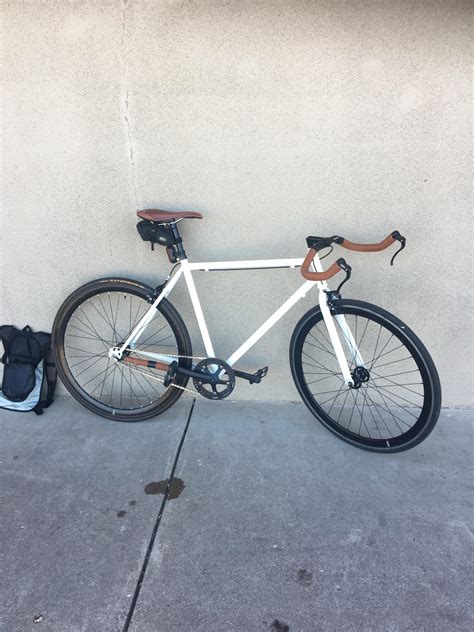 Was My First Fixed Gear Conversion Then I Stripped My Hub So