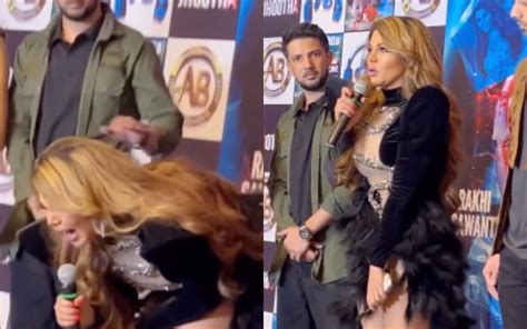 Rakhi Sawant Brutally Trolled For Crying Loudly At Her Song Launch