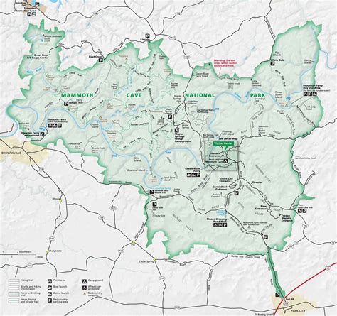 Big Bend National Park Map Us Maps