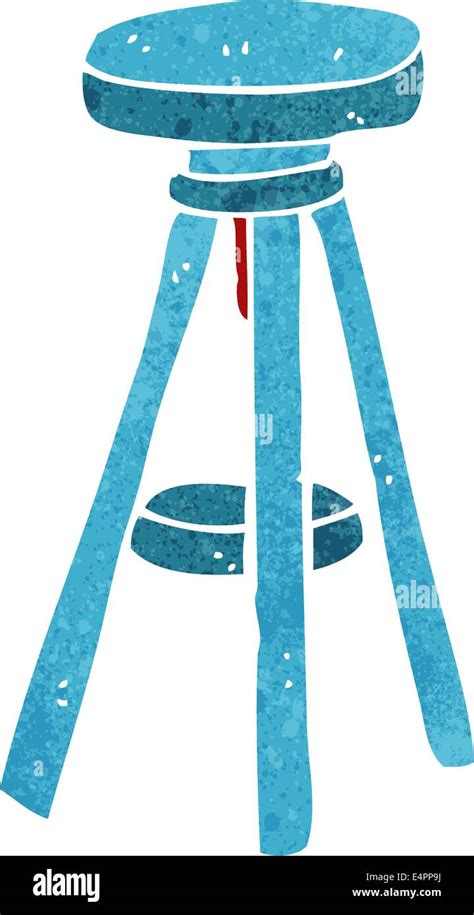 Cartoon Stool Stock Vector Images Alamy