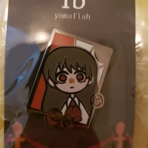 Ib Rpg Maker Horror Game Enamel Pin Etsy