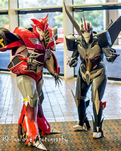 Starscream And Knockout Costumes By Laserbot On Deviantart