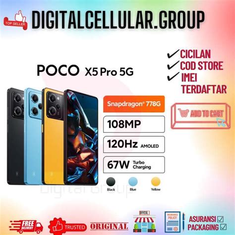 Jual Xiaomi Poco X Pro G Gb Di Seller Digitalcellulargroup Store Durian Kota Medan