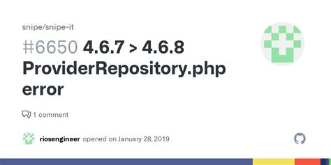 467 468 Providerrepositoryphp Error · Issue 6650 · Snipesnipe