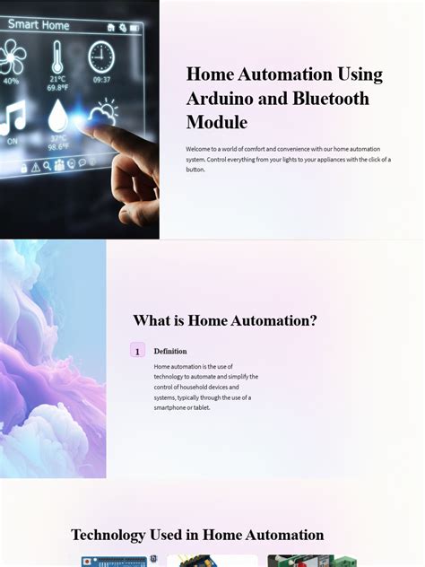 Arduino Bluetooth Home Automation Pdf Home Automation Automation