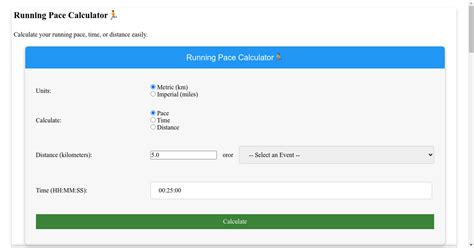 Free Running Pace Calculator Calculate Your Pace Time Or Distance
