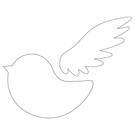 Printable Bird Cut Out
