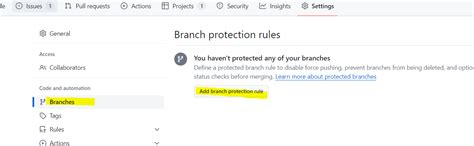 [github] pull request 이후 merge된 branch 자동으로 삭제 설정하기 protected branch