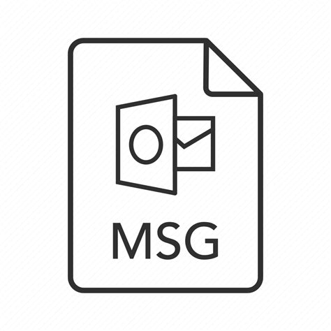 Msg Document Msg File Msg File Icon Msg Format Msg Icon Msg