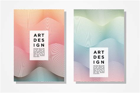 수직 레이아웃의 커버 플라이어 디자인 템플릿의 추상 웨이브 라인 블렌드 패턴 0명에 대한 스톡 벡터 아트 및 기타 이미지 0명 개체 그룹 광고 Istock