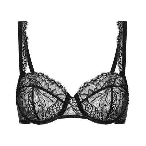 Simone Perele Exotica Half Cup Bra Crimson Lingerie