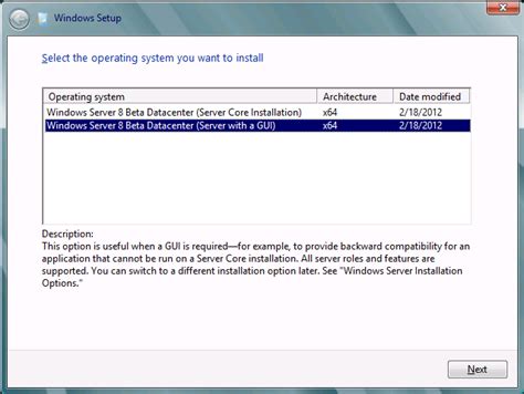 Installation Of Windows Server Beta Welcome To SharePointBoard De