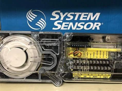 System Sensor Smoke Detector Photoelectric With Base Optical Smoke