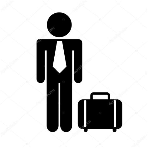 Businessman Silhouette Vector Stock Vector By ©yupiramos 116832716