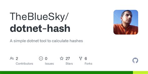 Github Thebluesky Dotnet Hash A Simple Dotnet Tool To Calculate Hashes