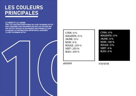 Charte Graphique Lycée Technique Settat Behance