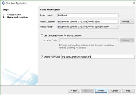 Pengurutan Array Dengan Teknik Bubble Sort Pada Java Netbeans