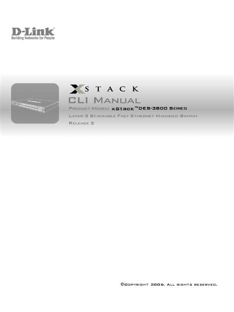 xstack des 3800 series cli manual v2 00 pdf command line interface