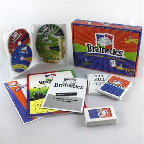 Brainetics Breakthrough Math And Memory System Complete Set