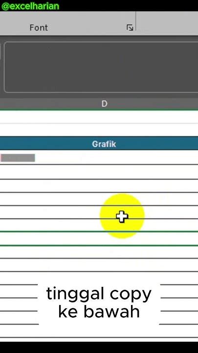 Create Progress Bar Graph Excel Exceltips Exceltutorial Youtube