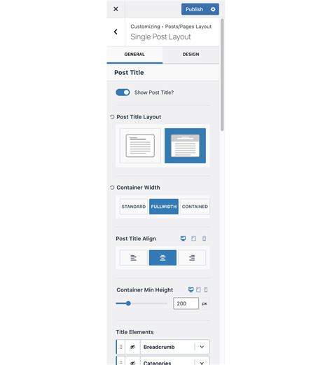Kadence Customize Single Posts 17th Avenue Support Desk