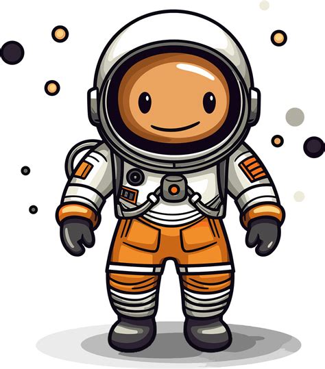 Astronaut In Space Vector Free Download