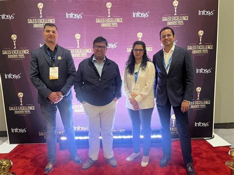 Infosysconnect2025 Clientexcellence Salesleadership Proudmoment