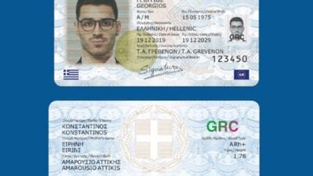 Greece To Begin Offering New Electronic Id Cards On Monday