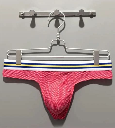 Thong Gay Underwear Sexy Mens Jockstrap Briefs String Lingerie Pouch