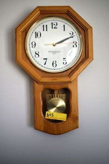 Heritage Mint Ltd Timepiece Wall Clock Hamilton Maring Auction Group