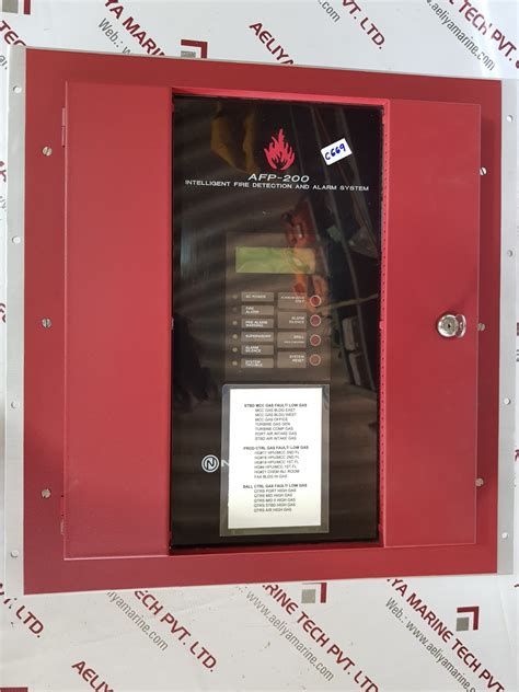 Notifier Afp 200 Intelligent Fire Detection And Alarm System Aeliya Marine