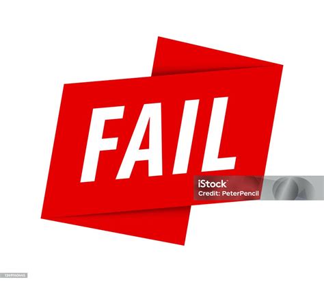 실패 배너 음성 거품 라벨 리본 템플릿 벡터 스톡 일러스트레이션 대화 풍선 문자 기호에 대한 스톡 벡터 아트 및 기타 이미지 대화 풍선 문자 기호 라벨 리본상