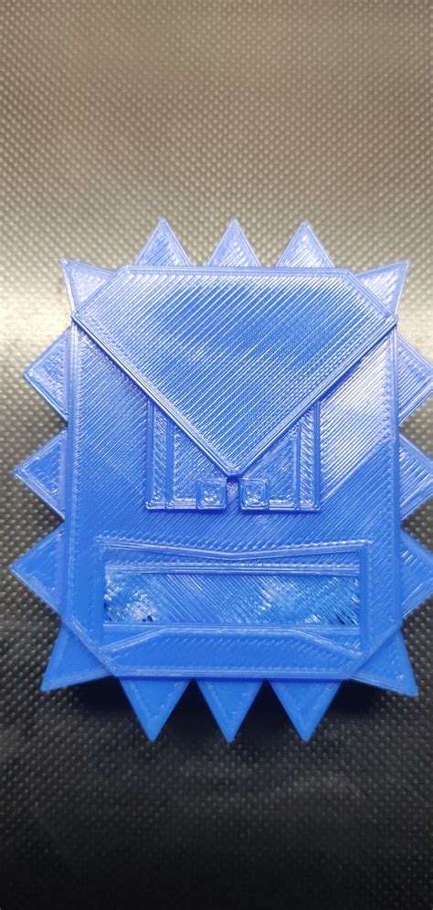 Free Stl File Thwomp Mario Paper・model To Download And 3d Print・cults