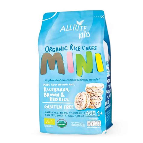 Allrite Organic Mini Rice Cracker 30gm Why Not