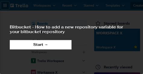 Bitbucket How To Add A New Repository Variable For Your Bitbucket Repository