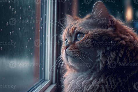Sad Cat Outside