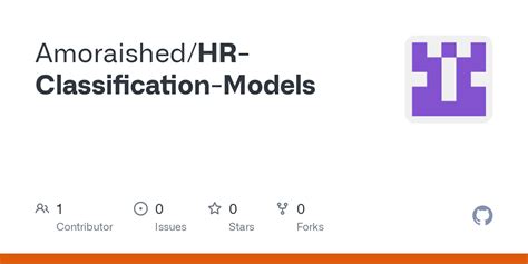 Github Amoraished Hr Classification Models