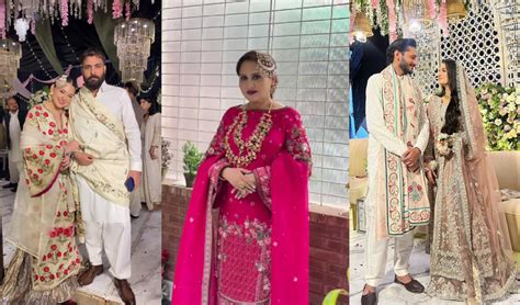 See Pictures Zara Noor Abbass Brother Ahmad Abbass Nikkah