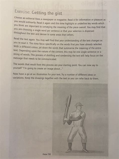 Exercise Getting The Gist