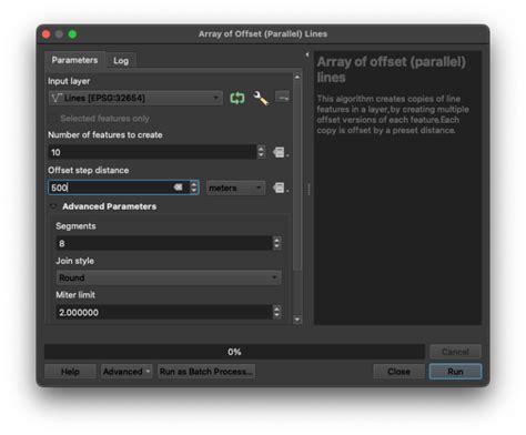 How To Create Array Of Lines Horizontally And Vertically In Qgis Gis