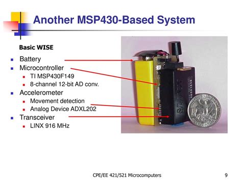 Cpe Ee 421 Microcomputers The Msp430 Introduction Ppt Download