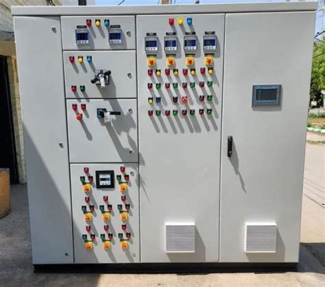 Three Phase 415 V VFD AND PLC BASED AUTOMATIC WATER FILLING PUMP PANEL